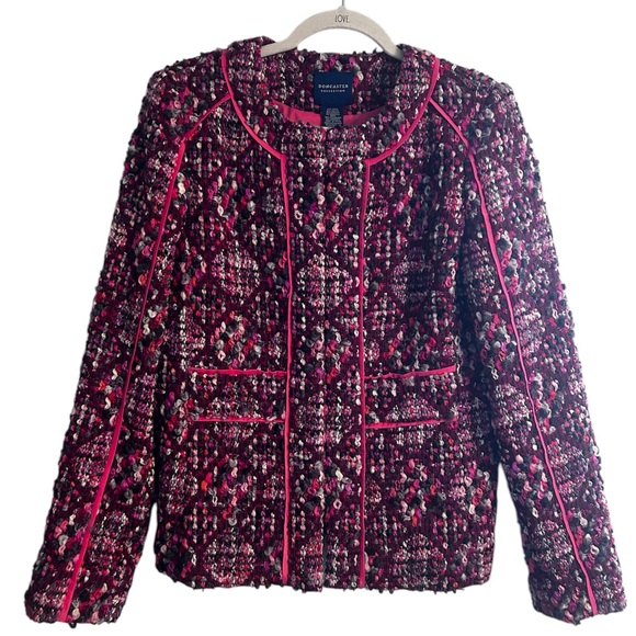 Doncaster | Jackets & Coats | Nwt Doncaster Pink Tweed Jacket | Poshmark